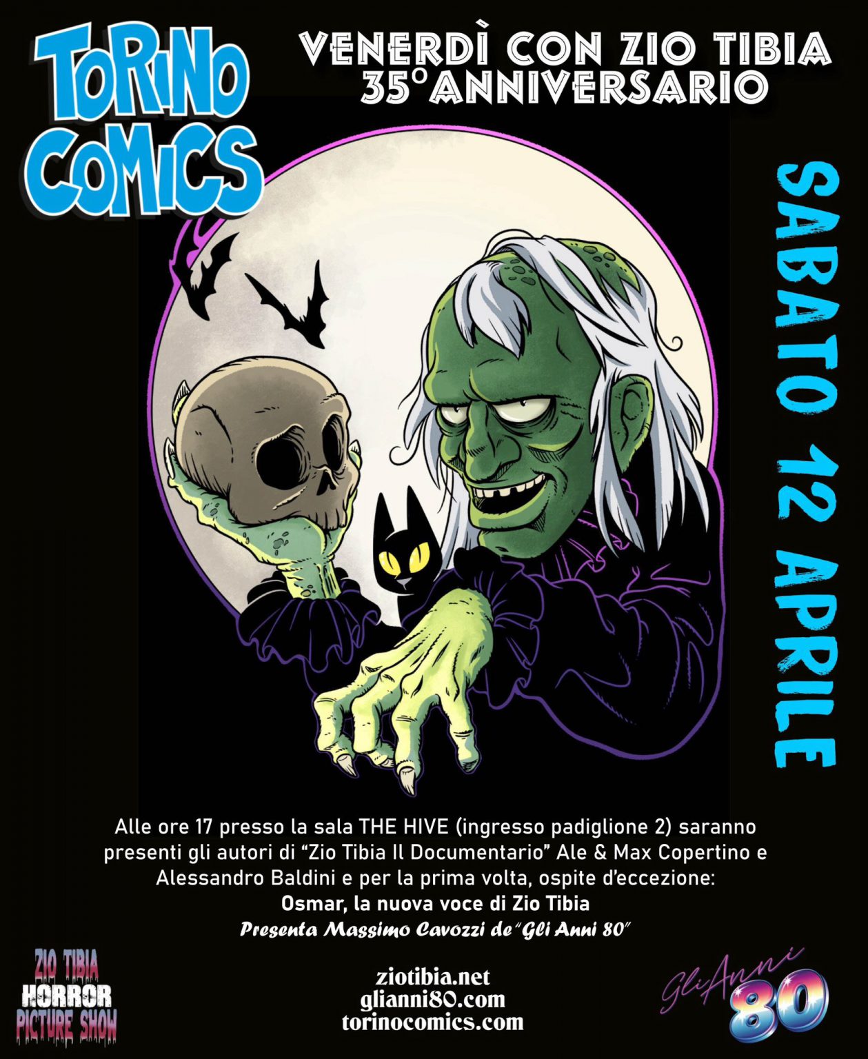 ZIO TIBIA al Torino Comics 12-04-2025 – Zio Tibia